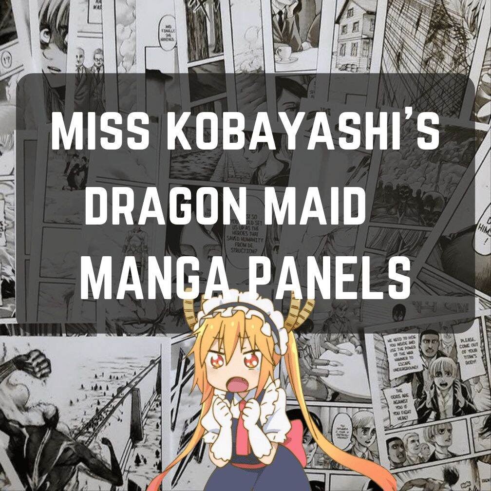 (Sticker Manga Panel) random miss kobayashi's dragon maid manga panels ...