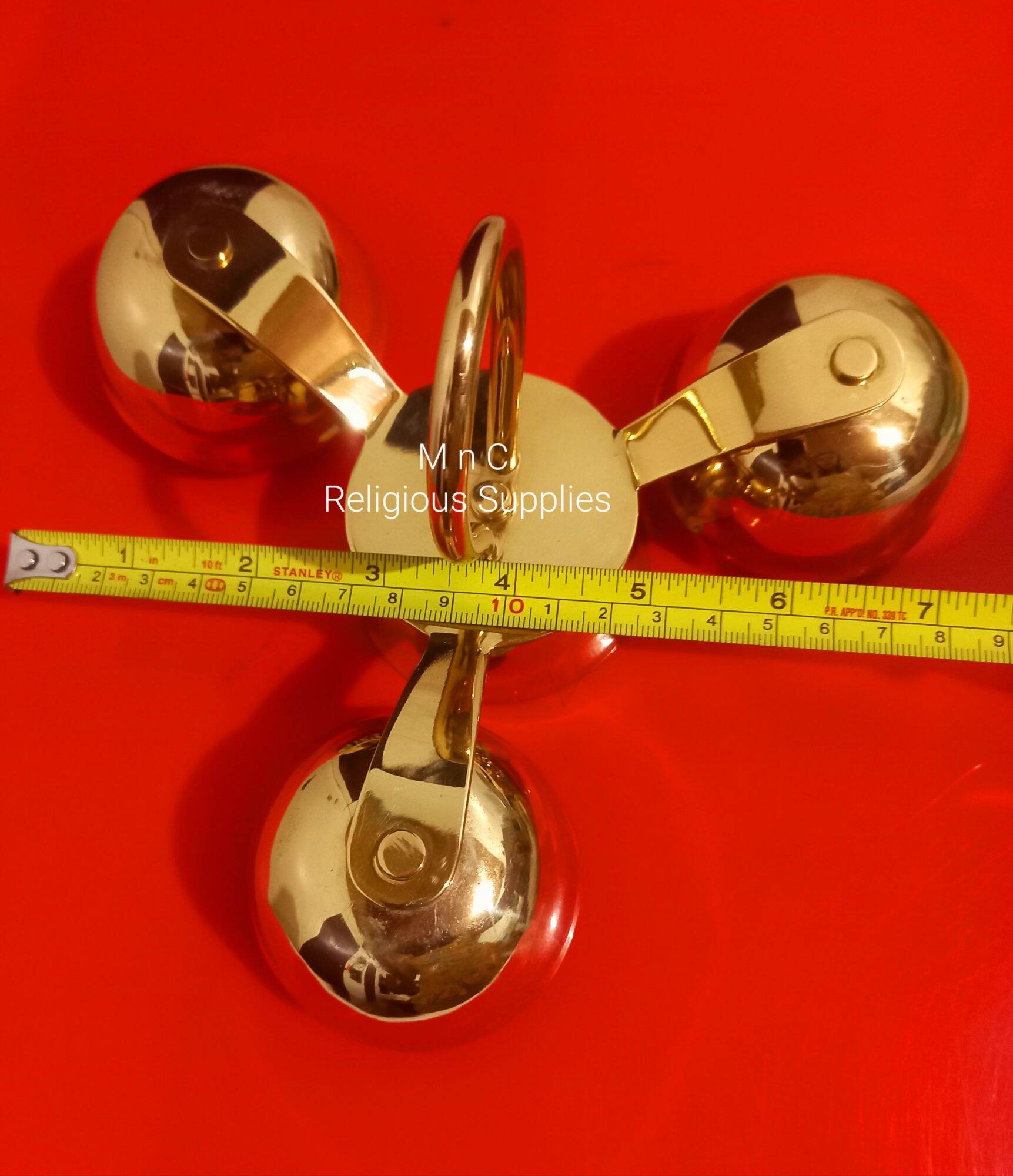 Altar Bell /Mass Bell (4Bells) Made of brass | Lazada PH