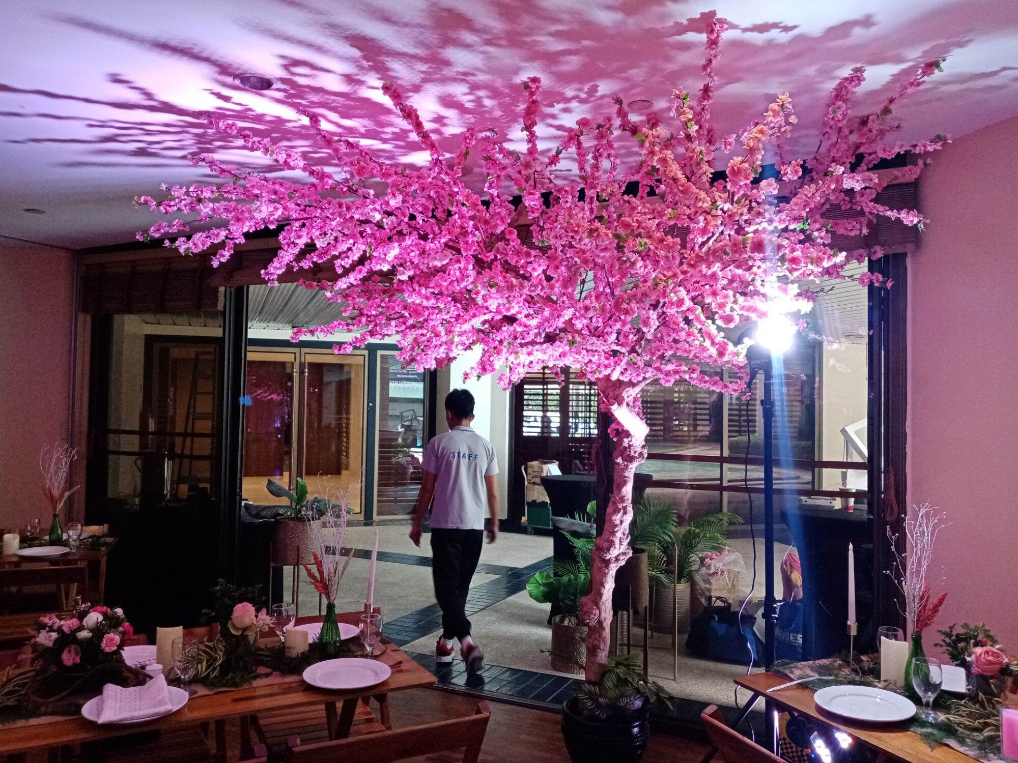 Sakura Tree ARTIFICIAL CHERRY BLOSSOMS FOR EVENTS RENTAL | Lazada PH