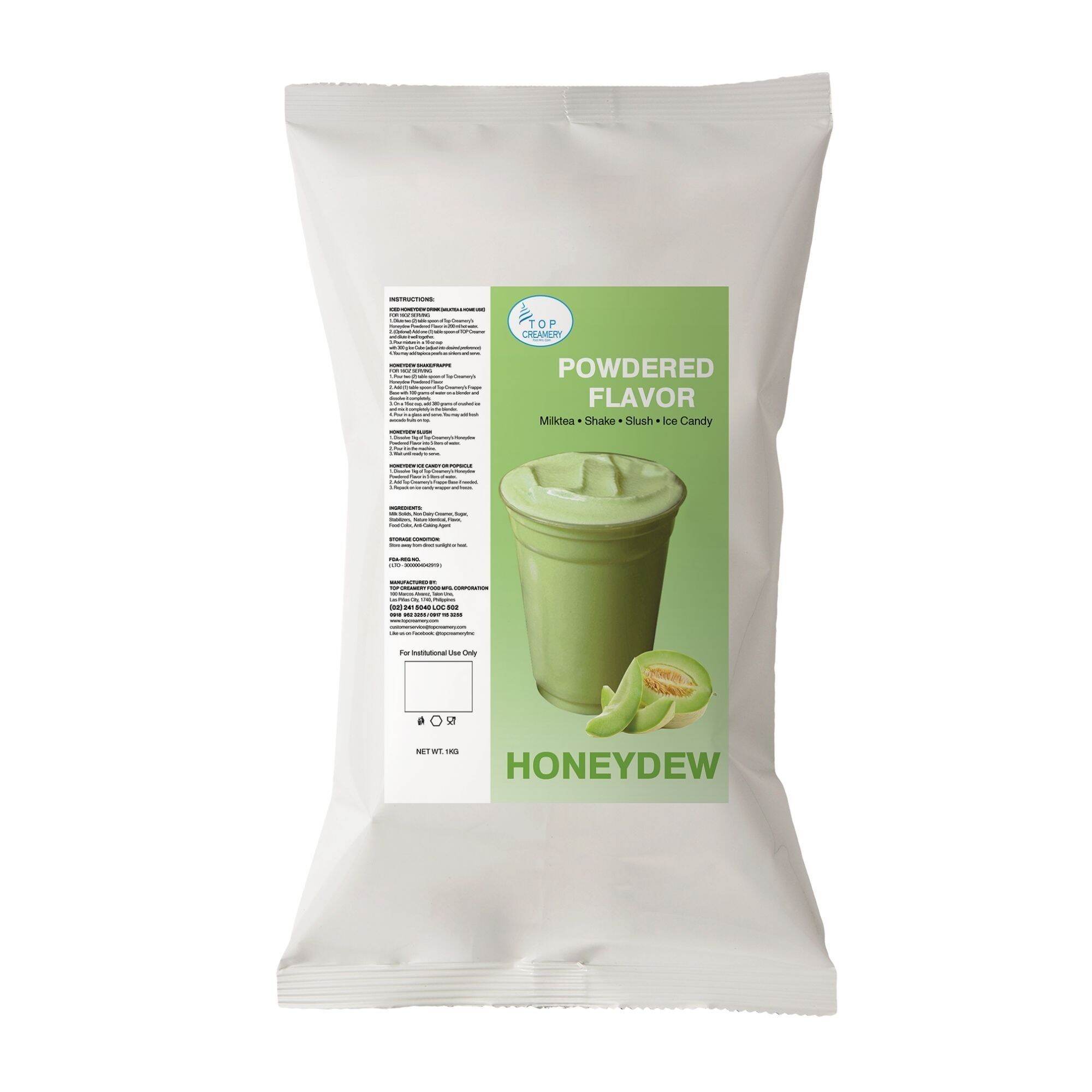 Honeydew Flavored Powder 1kg top creamery | Lazada PH