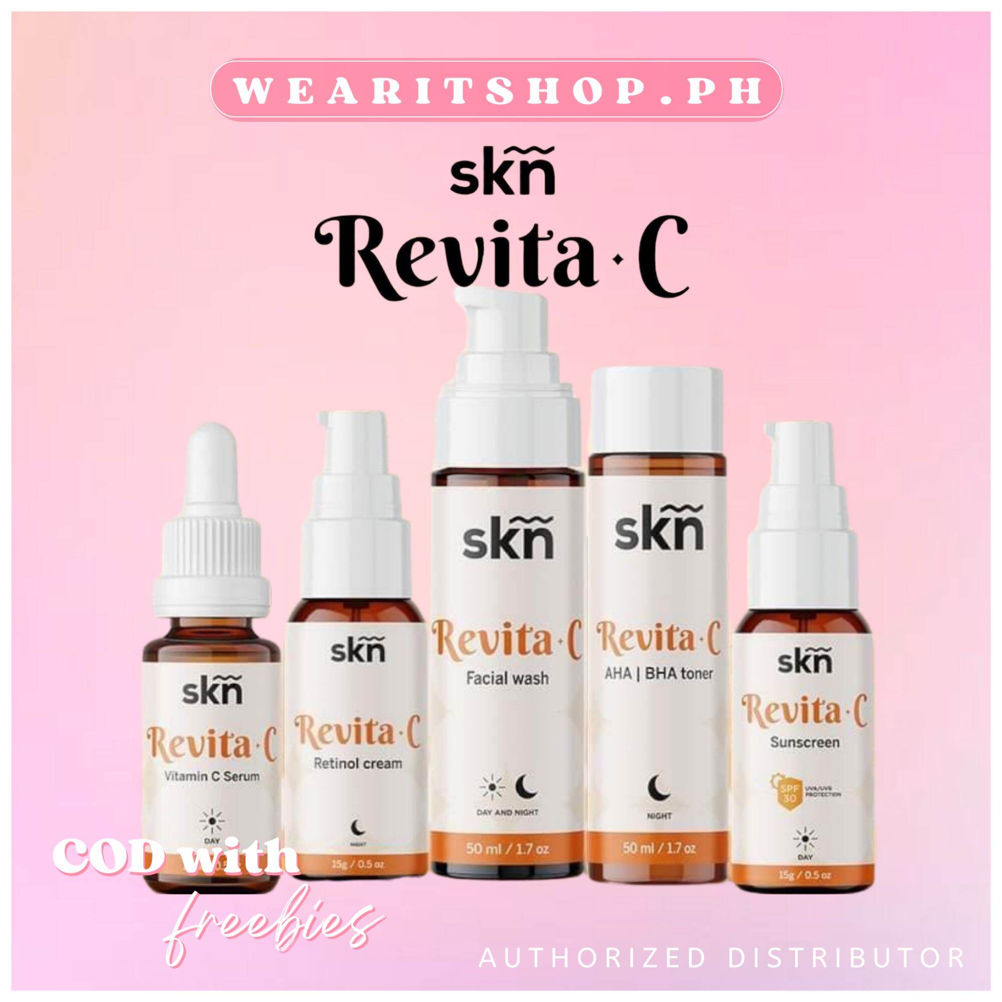 [COD-ONHAND] Revita-C Set by Skn | Lazada PH