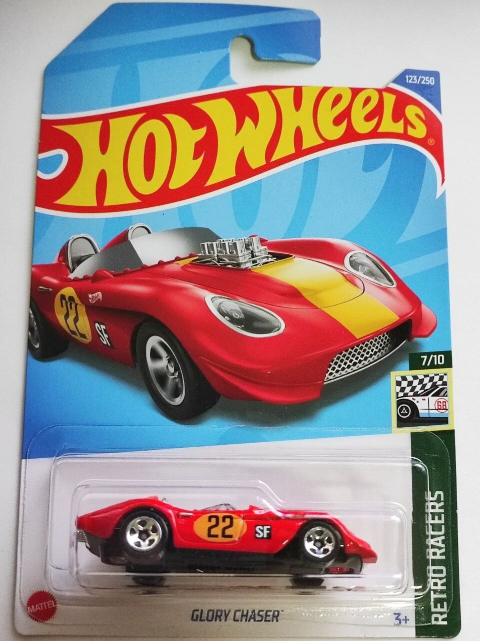 Hot Wheels Glory Chaser Retro Racers 164 Scale Model Lazada Ph