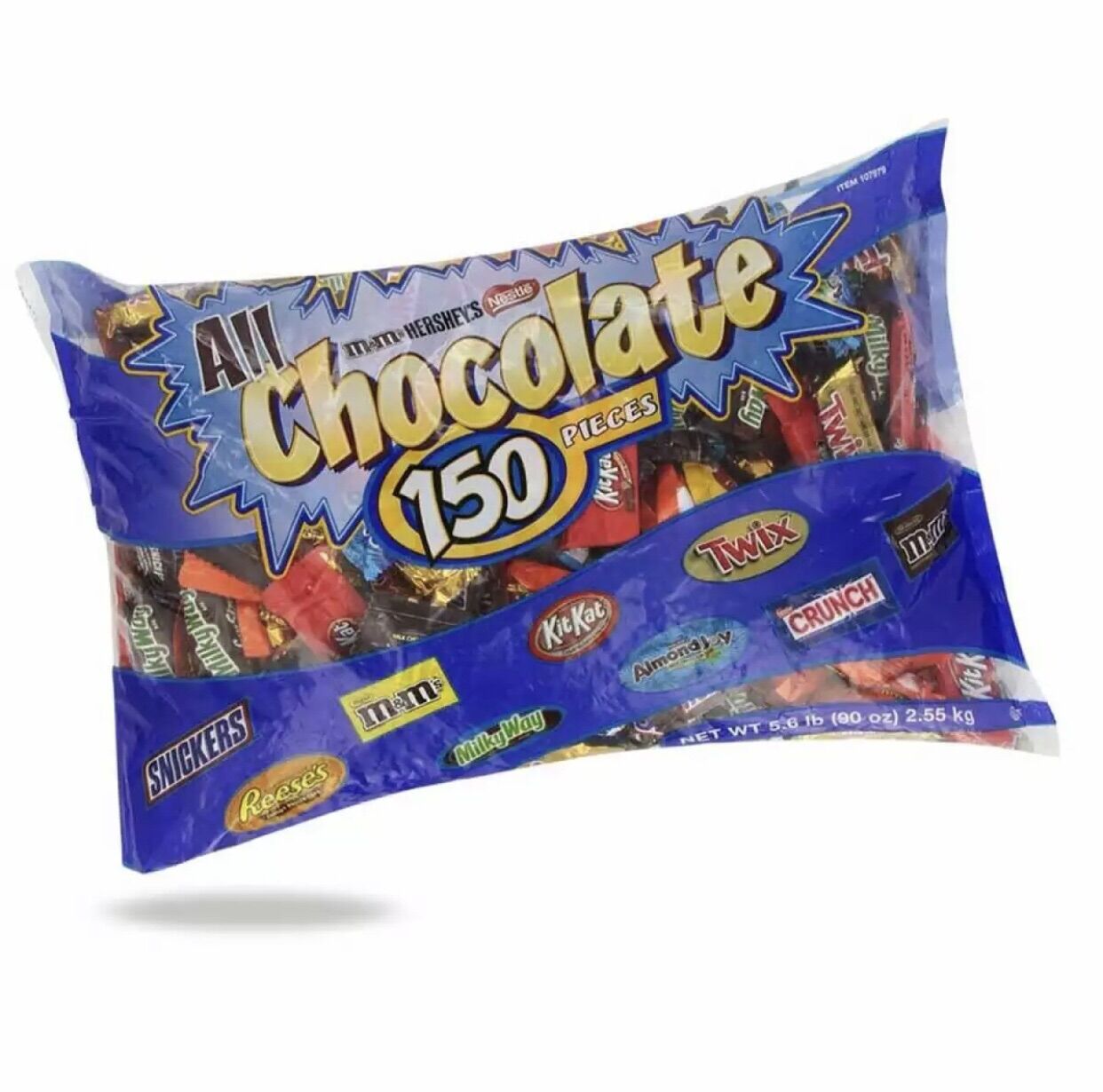Kirkland Signature All Chocolate Assorted 150pcs FUN SIZE 2.55kg ...