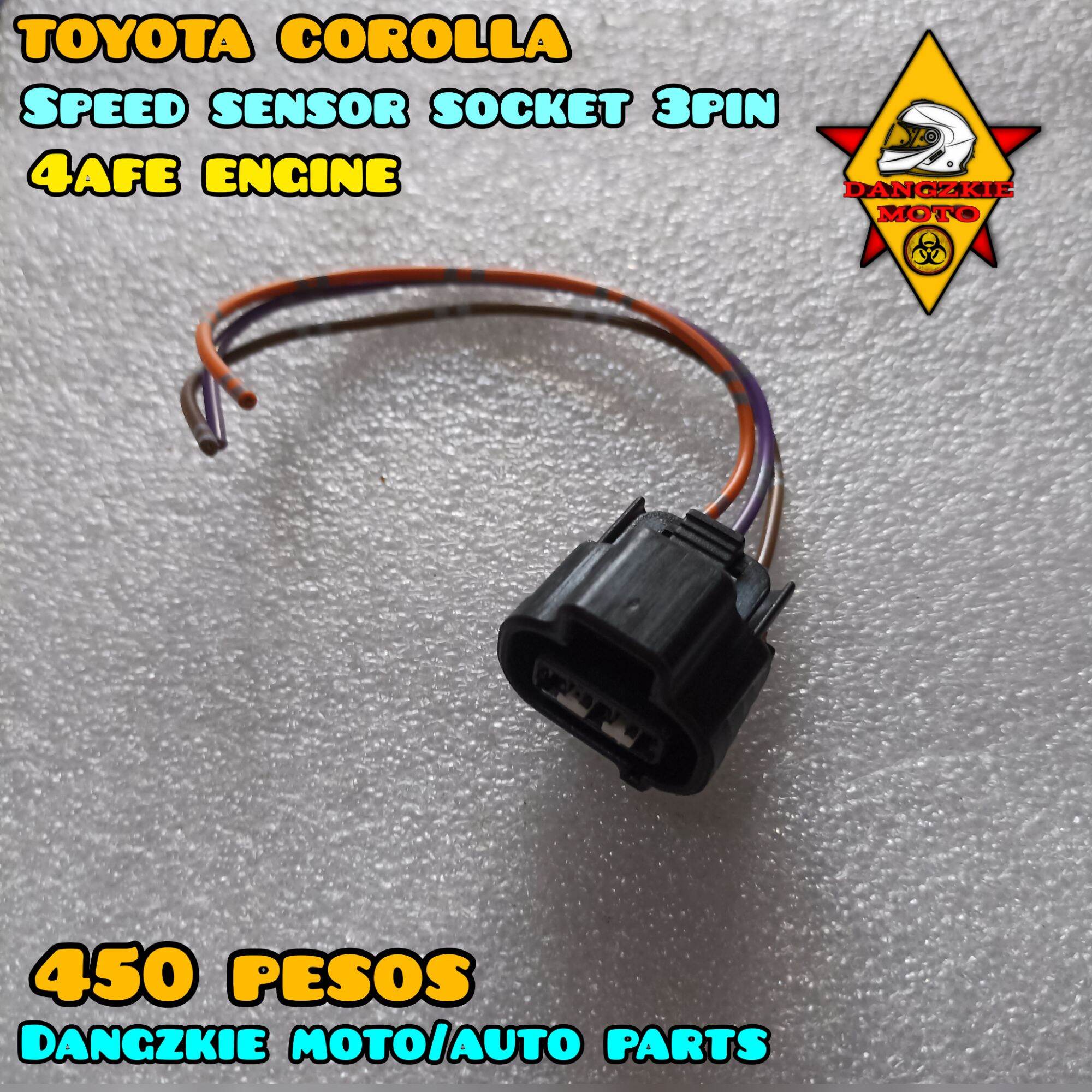 TOYOTA COROLLA 4AFE SPEED SENSOR SOCKET 3PIN ( BIG BODY & LOVELIFE ...