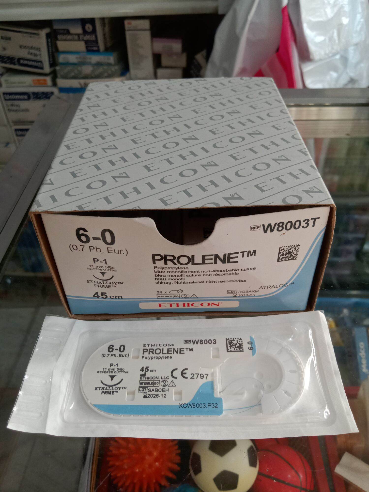 PROLENE SUTURES 6-0 CUTTING | Lazada PH