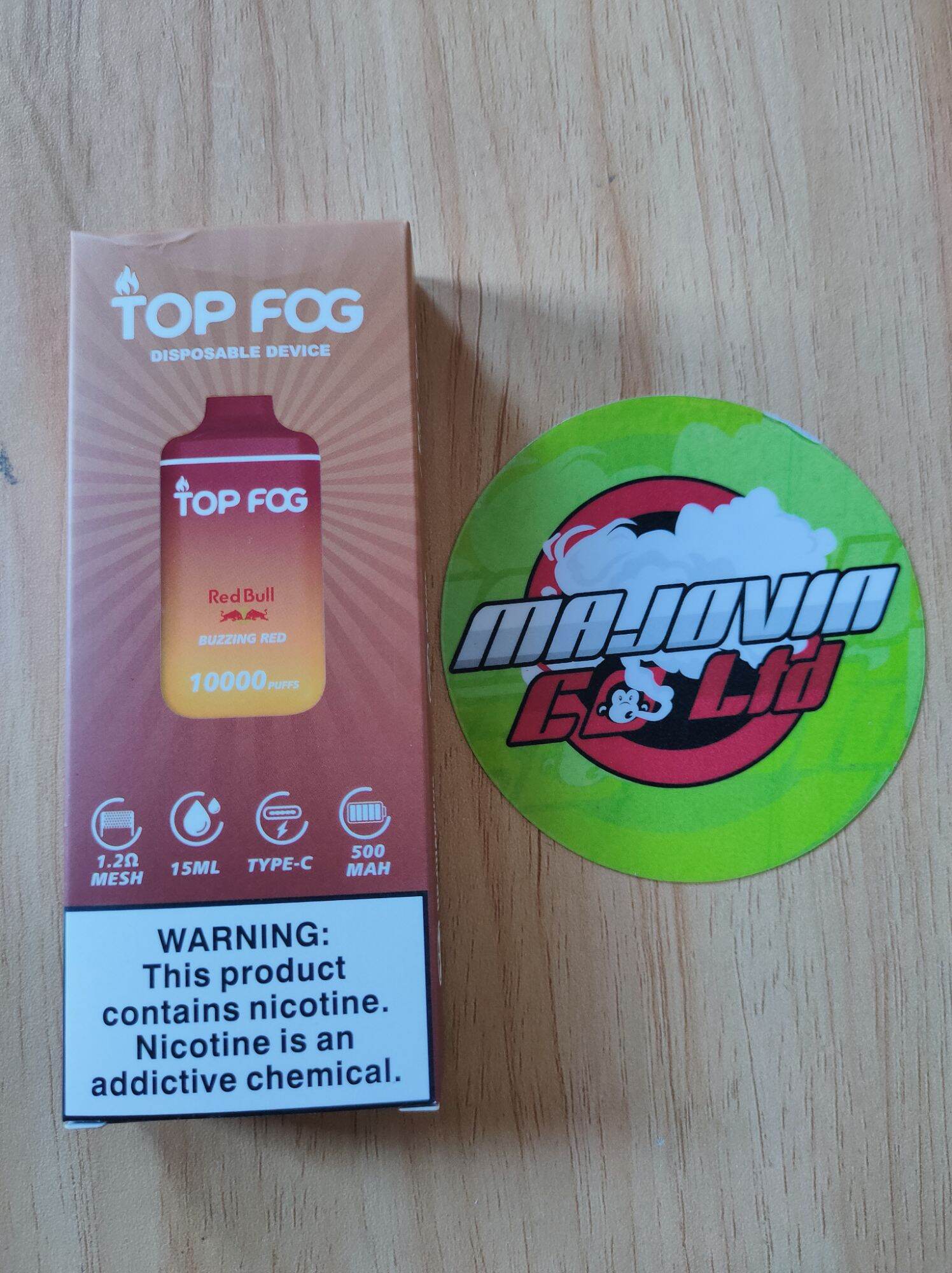 TOPFOG V2 Slim Disposable device up to 10000 puff (LEGIT) | Lazada PH