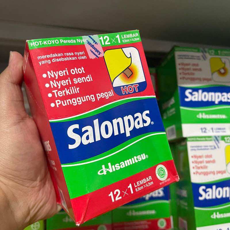 SALONPAS HISAMITSU MEDICATED PLASTER Original From Indonesia | Lazada PH
