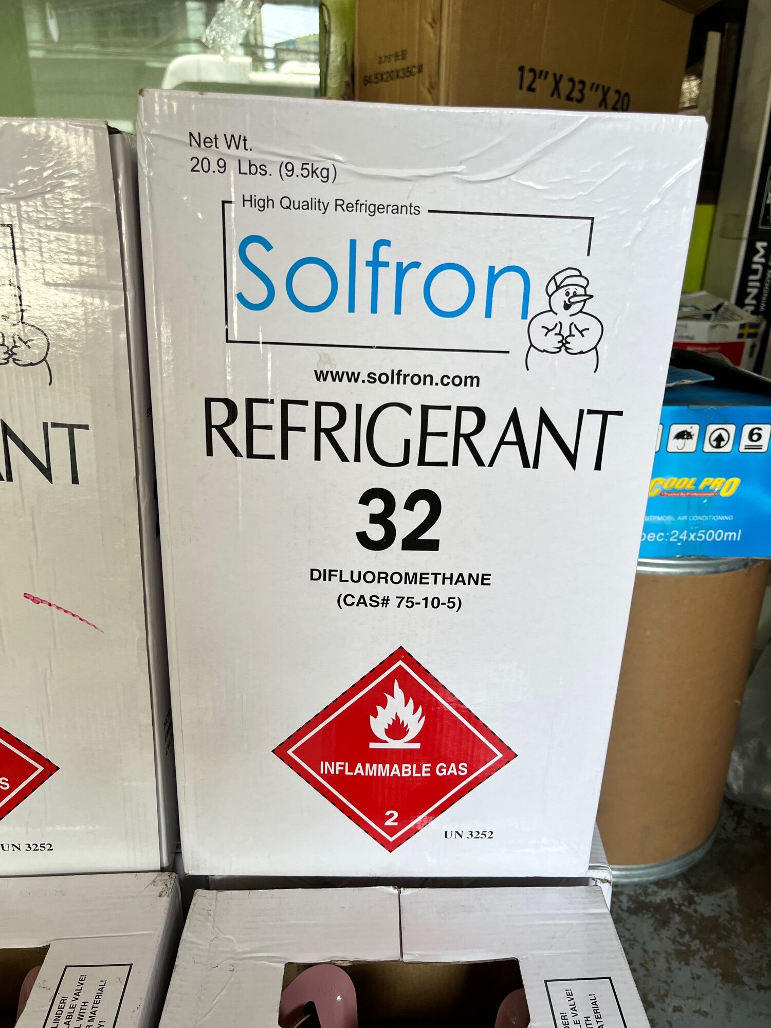 Solfron Refrigerant 32 9.5 kg | Original Freon R32 | Lazada PH