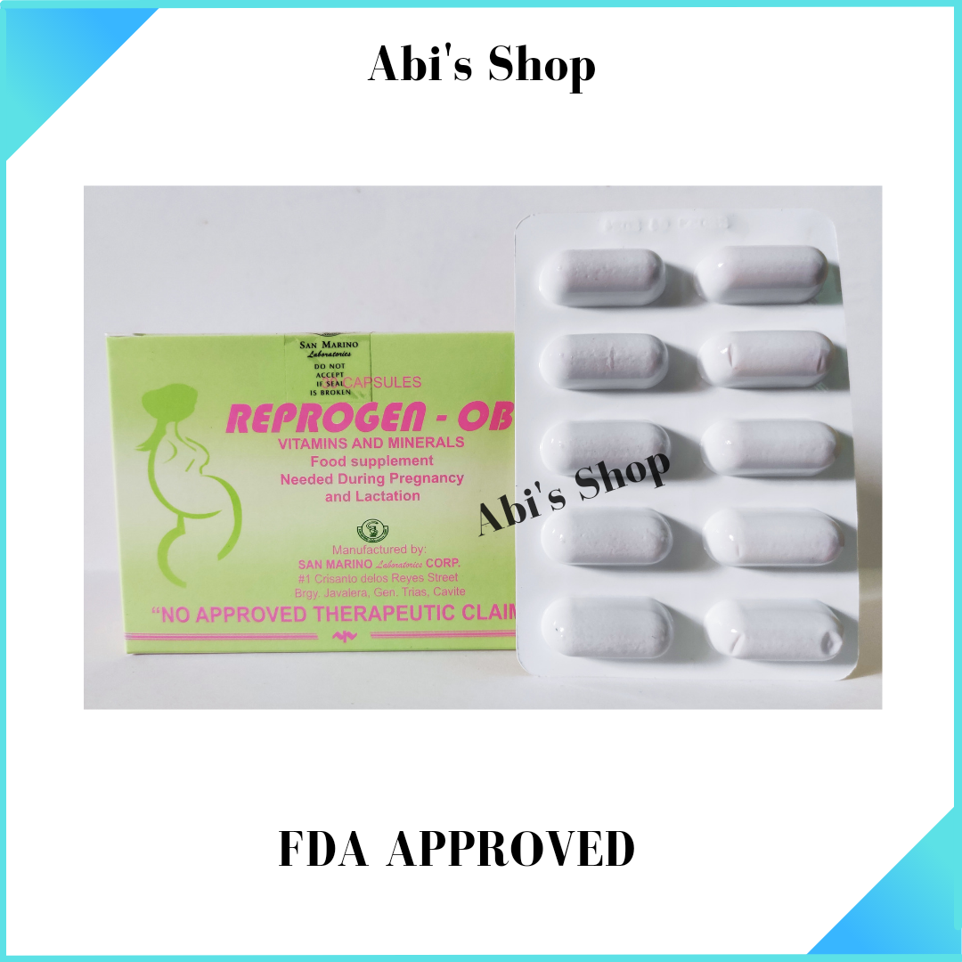 REPROGEN OB for Lactation & Pregnancy 30s Capsules Expiry : April 2024 ...