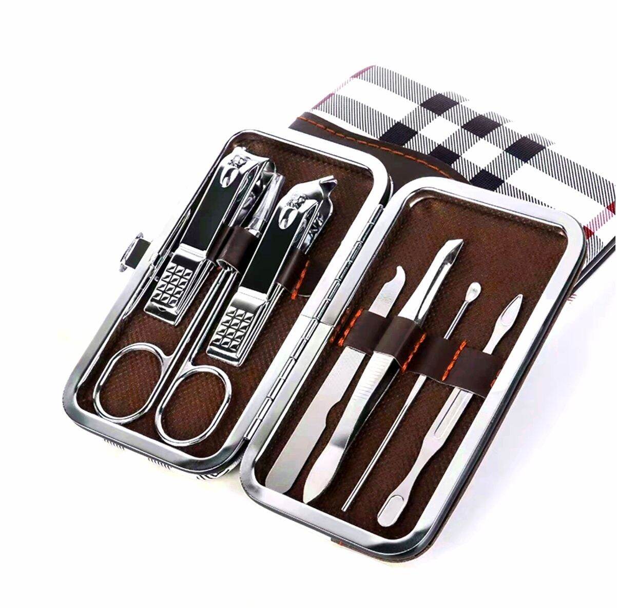 7 In 1 Manicure Set Nail Clipper Set Stainless Nail Clipper Set 7-Piece ...