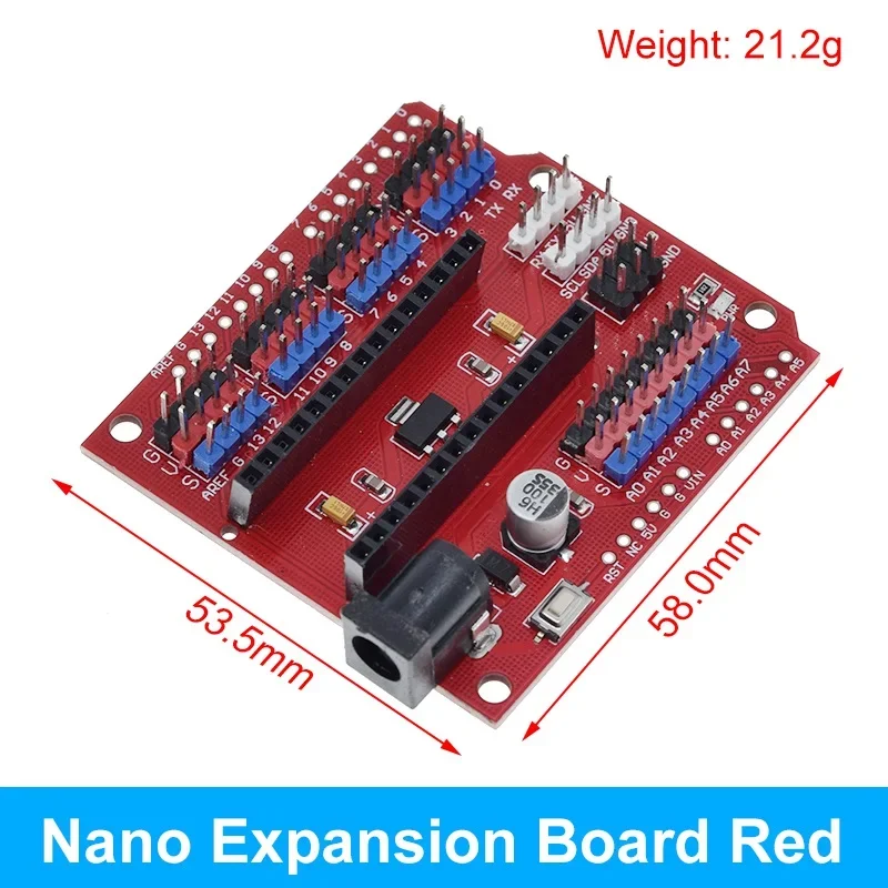 Nano Io Io Expansion Sensor Shield Module For Arduino Uno R3 Nano V30 30 Controller 