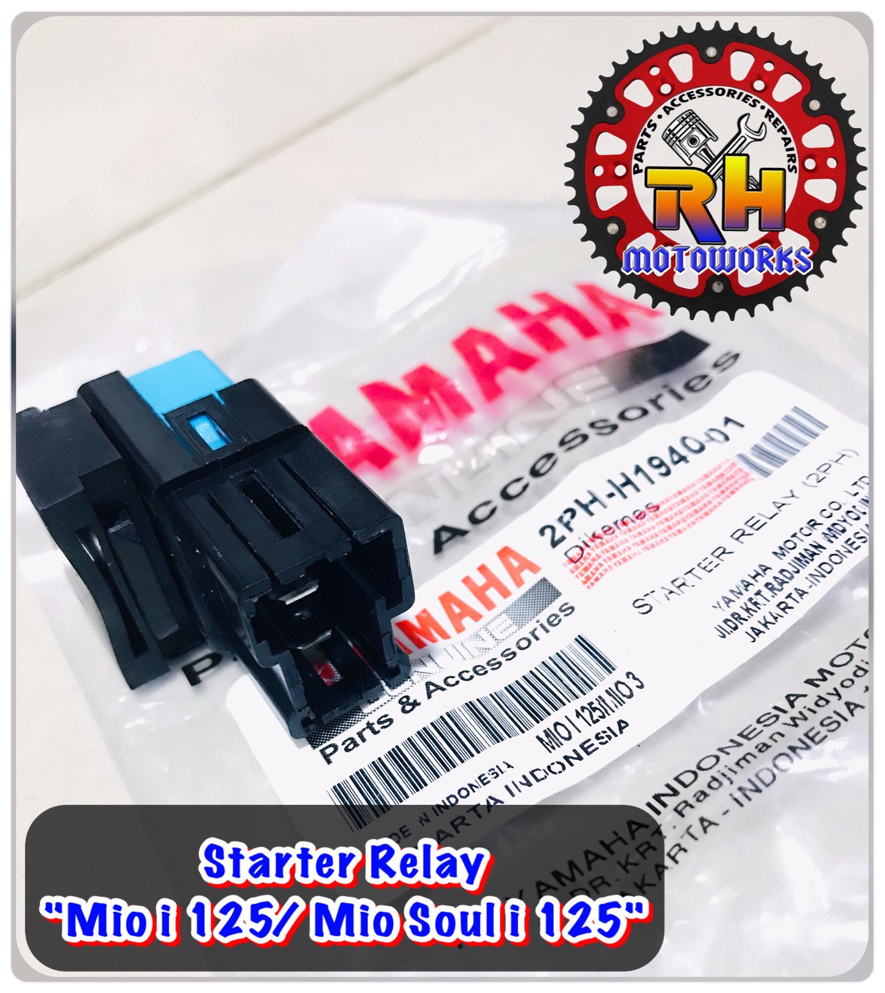 Starter Relay for Mio i 125/ Mio Soul i 125 (2PH-H1940-01) YAMAHA ...