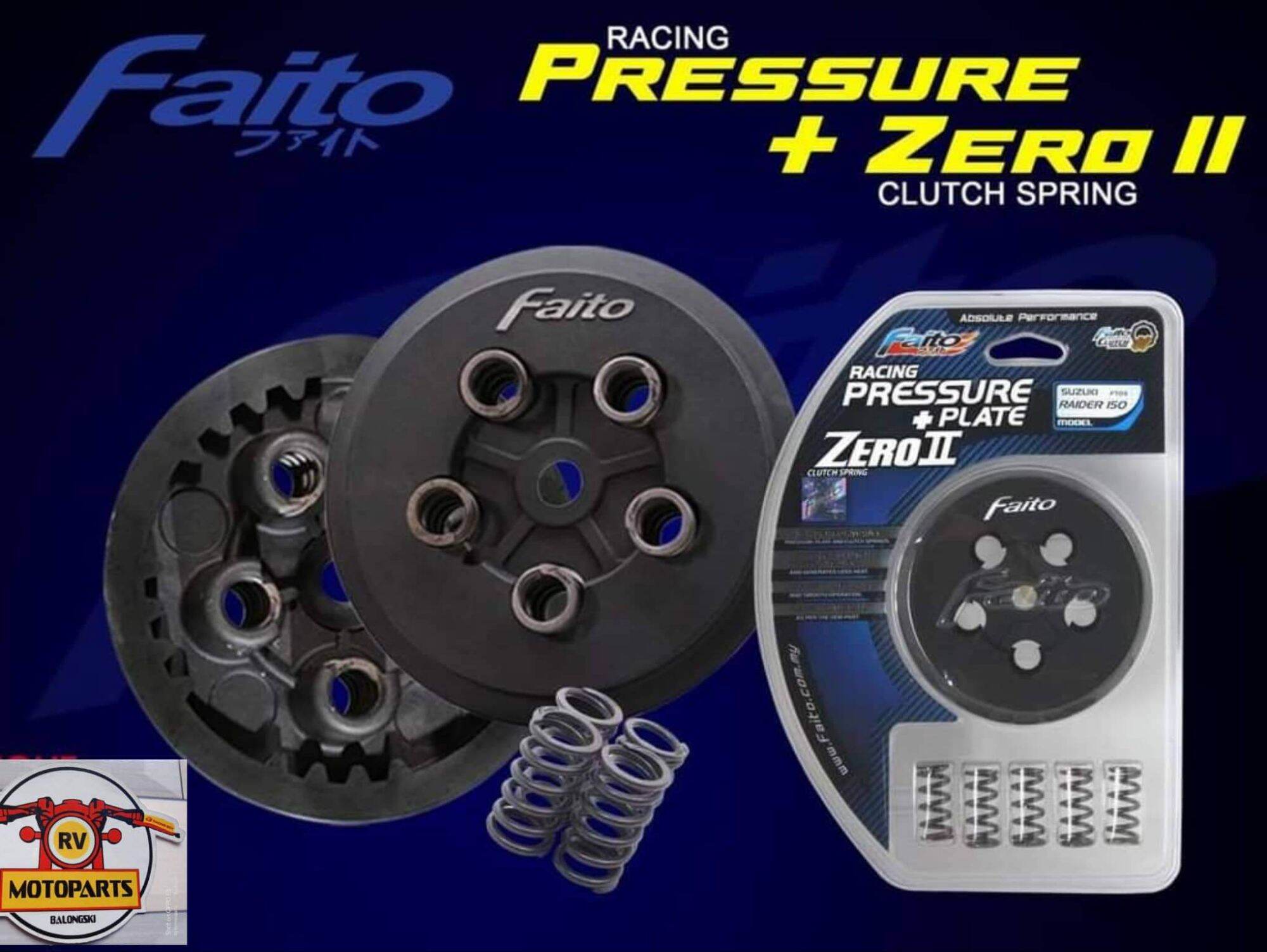 Faito pressure plate w/ clutch spring Raider 150 carb | Lazada PH