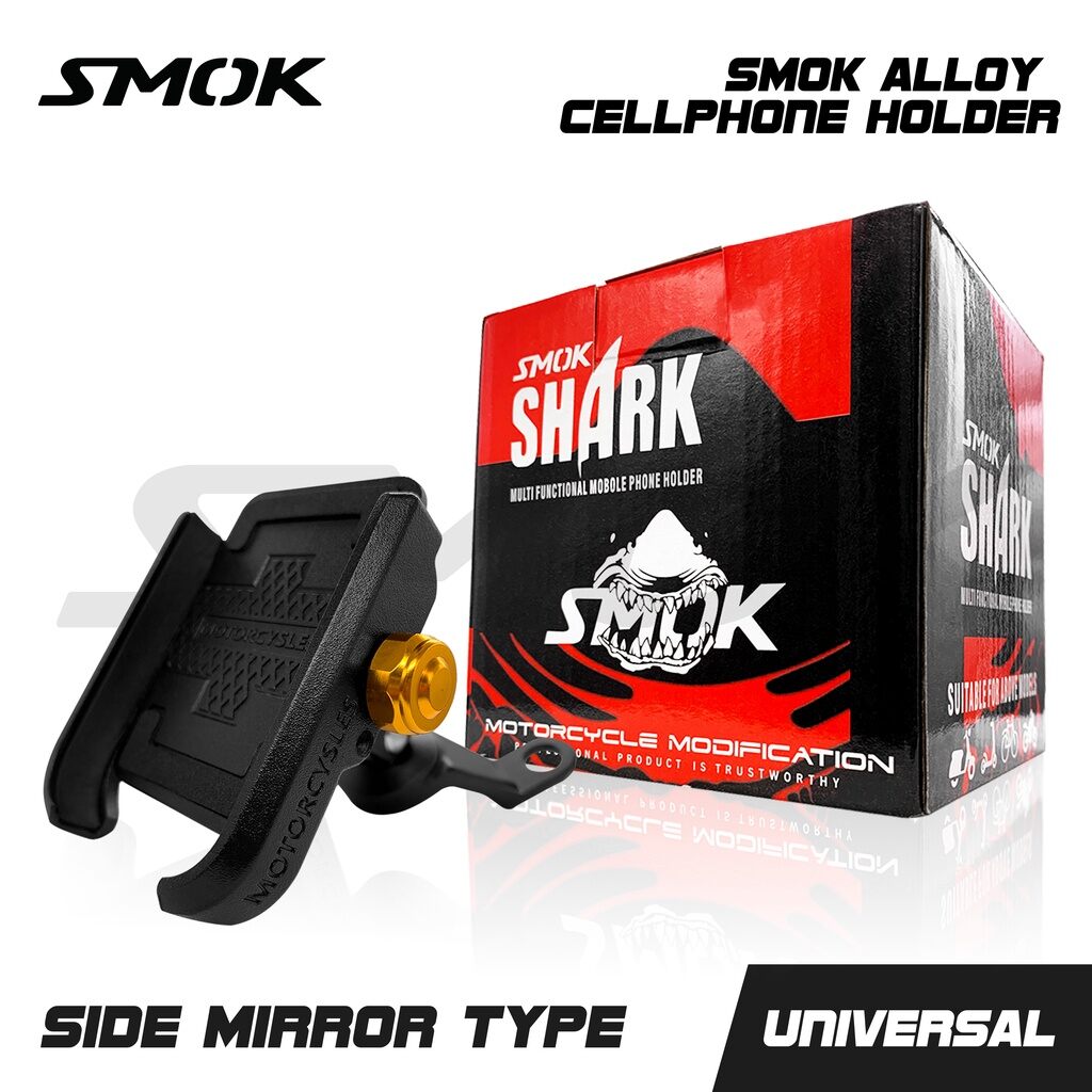 SMOK Shark Alloy Cellphone Holder / SMOK Shark Cp Holder for Motorcycle ...