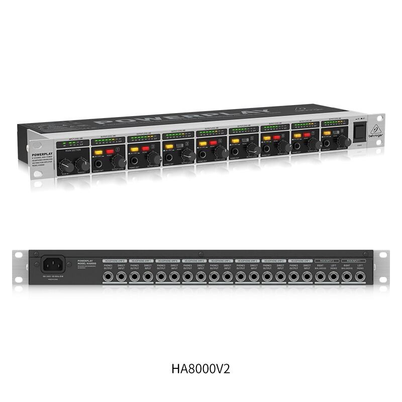 Behringer Ha6000 Ha8000v2 6-Way 8-Way Headset Distributor Ear Points ...