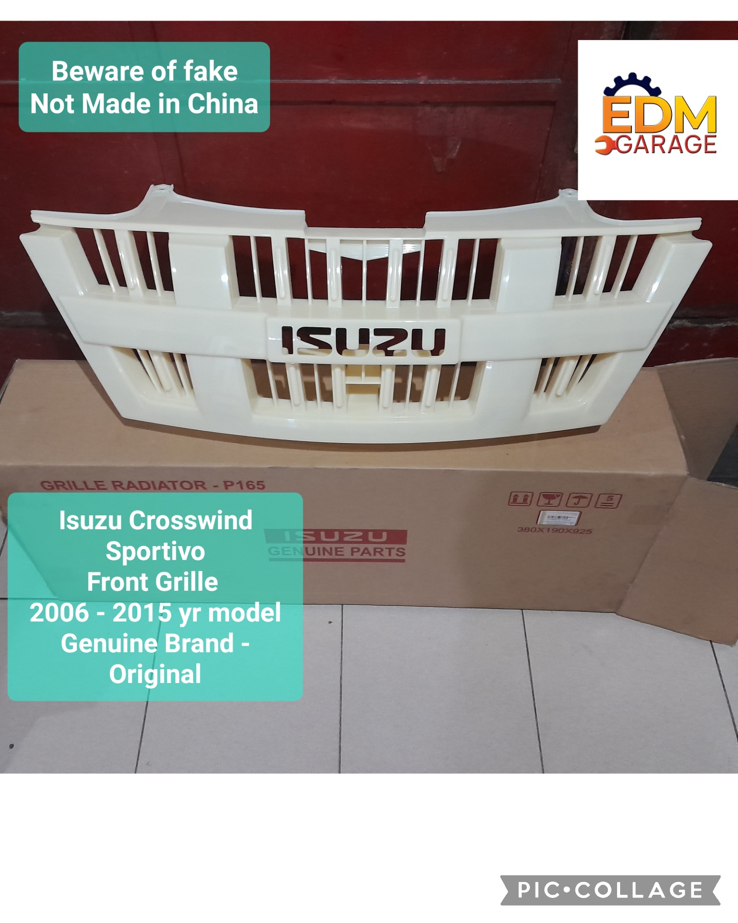 Isuzu Crosswind Sportivo Front Grille 2006 - 2015 yr model Genuine ...