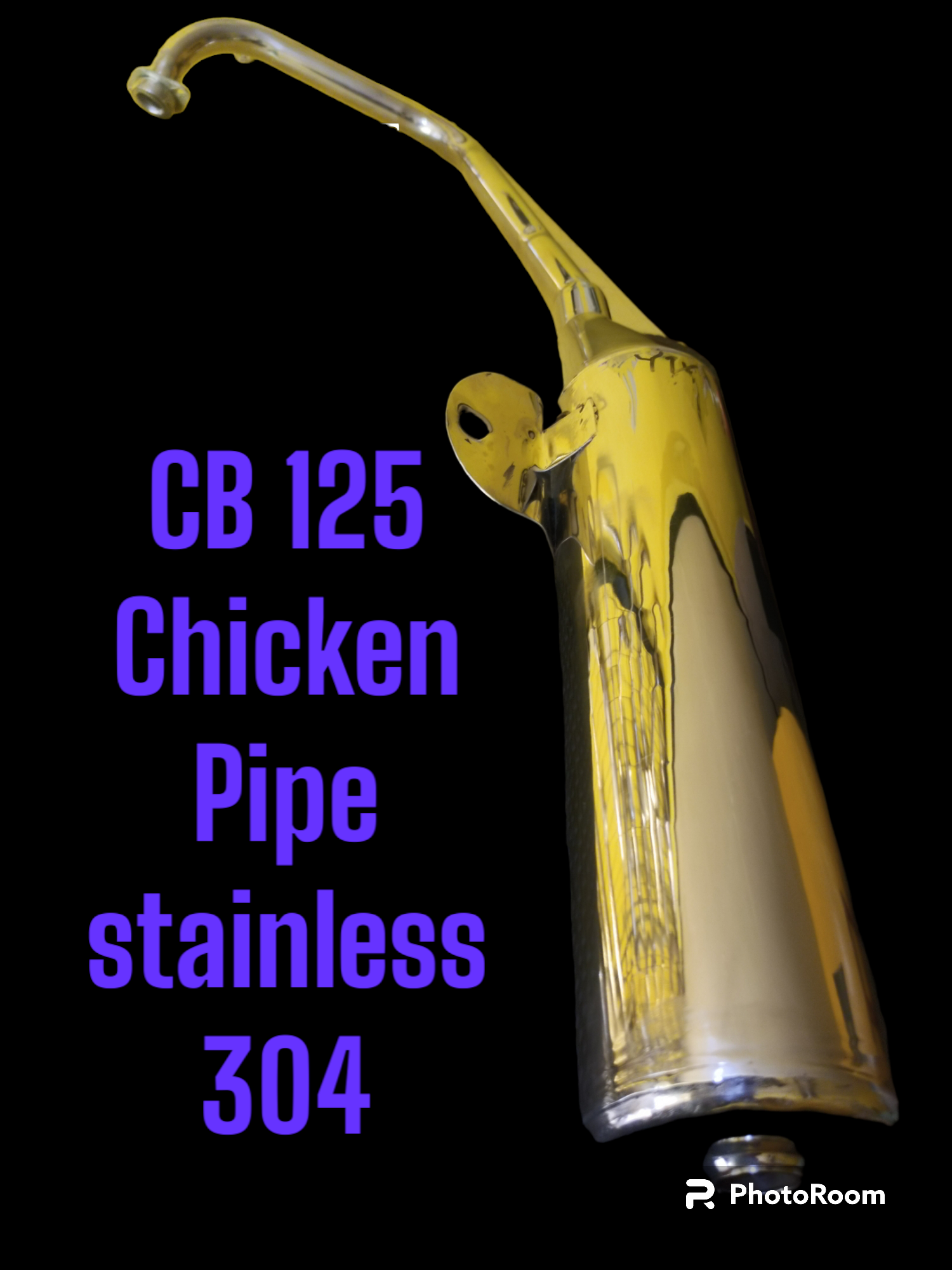 Honda CB 125 stainless chicken pipe | Lazada PH
