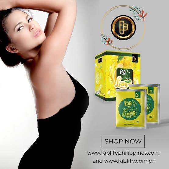 Fablife Lemon Juice High in Fiber (10 Sachet) | Lazada PH