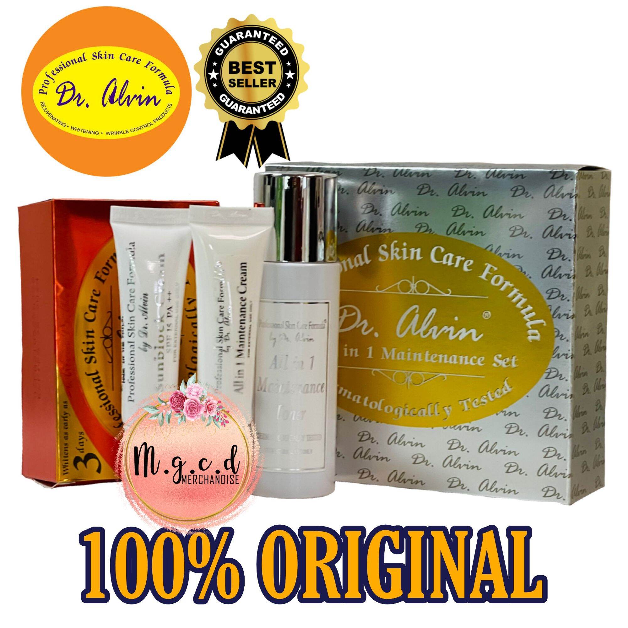 Dr. Alvin All in 1 Maintenance Set New Packaging 100% Original