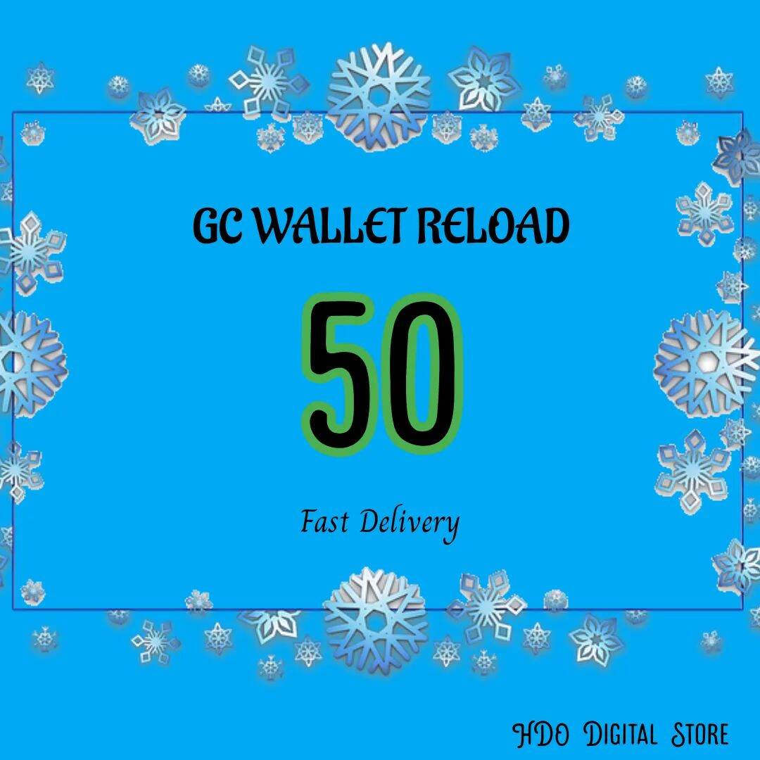50 GC WALLET RELOAD - HDO DIGITAL STORE | Lazada PH