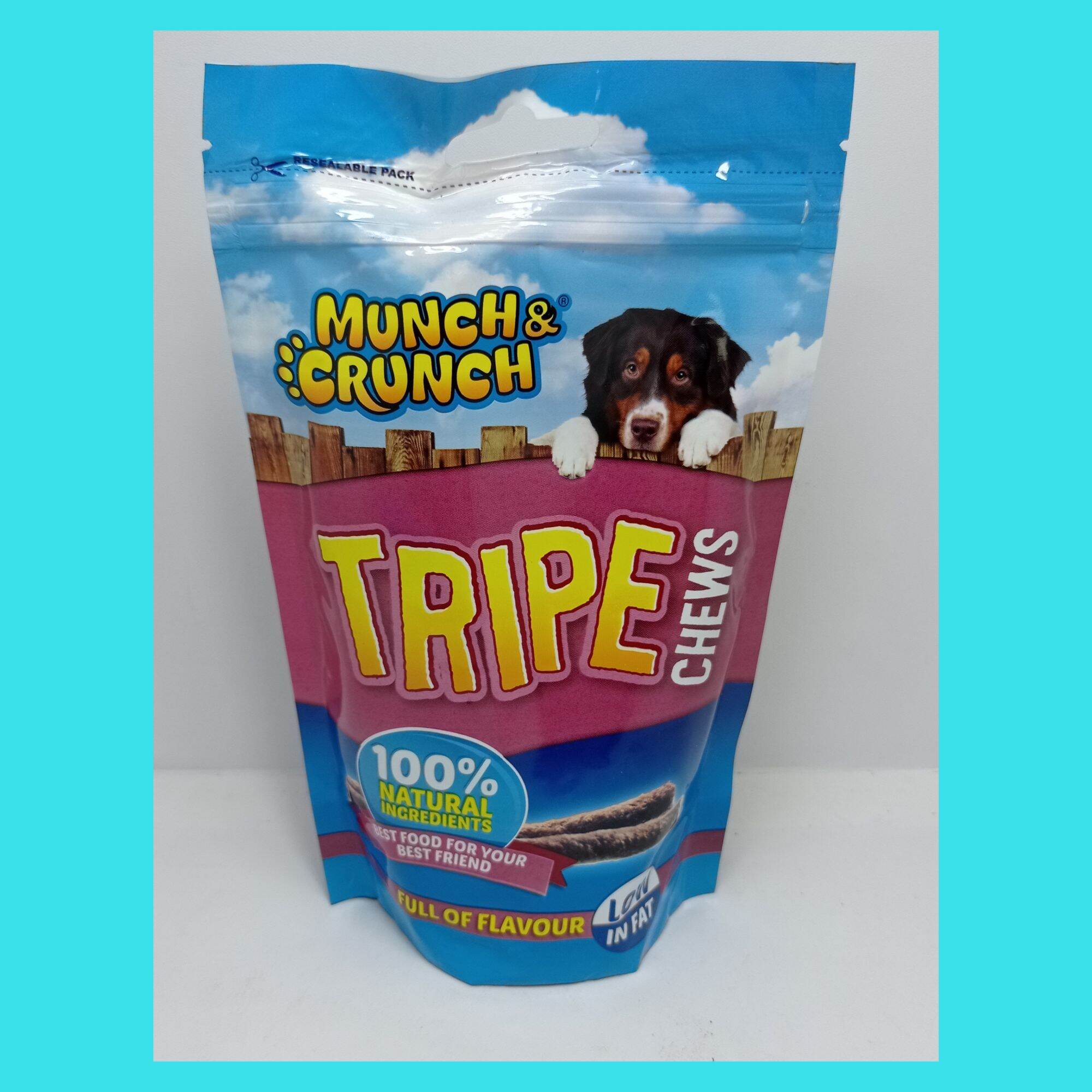 MUNCH & CRUNCH TRIPE CHEW Dog Snack 200g | Lazada PH