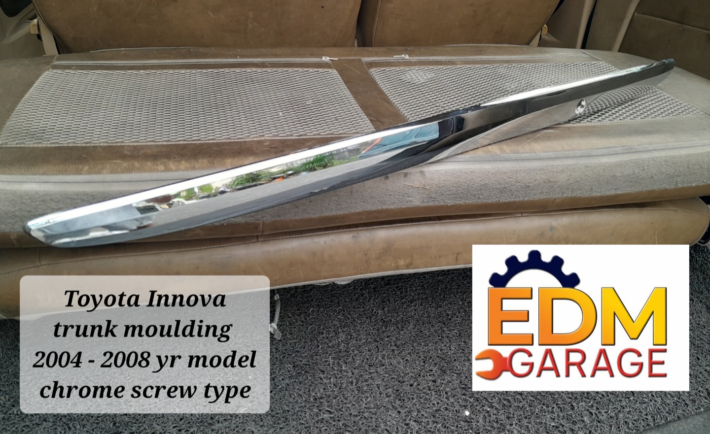 Toyota Innova trunk lid 2004 - 2008 yr model chrome screw type | Lazada PH