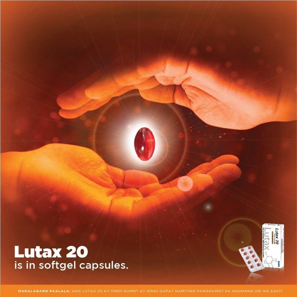 Lutax 20 VITAMINS EYE SUPPLEMENT LUTEIN (30 capsules) | Lazada PH