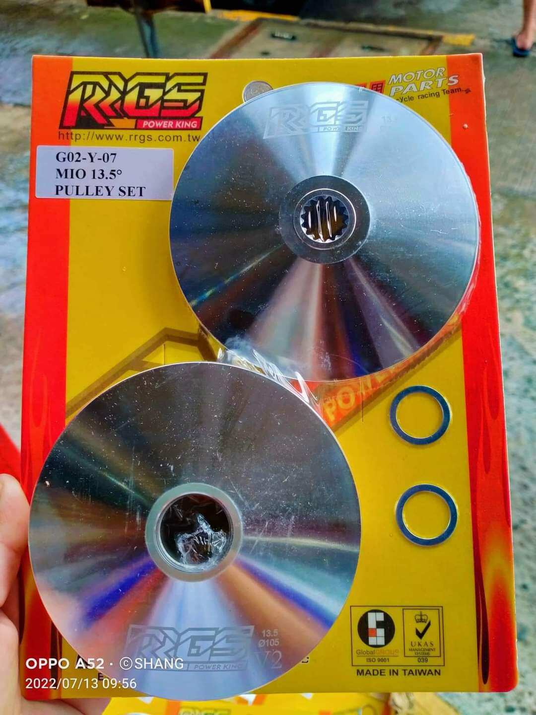 RRGS PULLEY SET MIO SPORTY/SOULTY/SOUL | Lazada PH