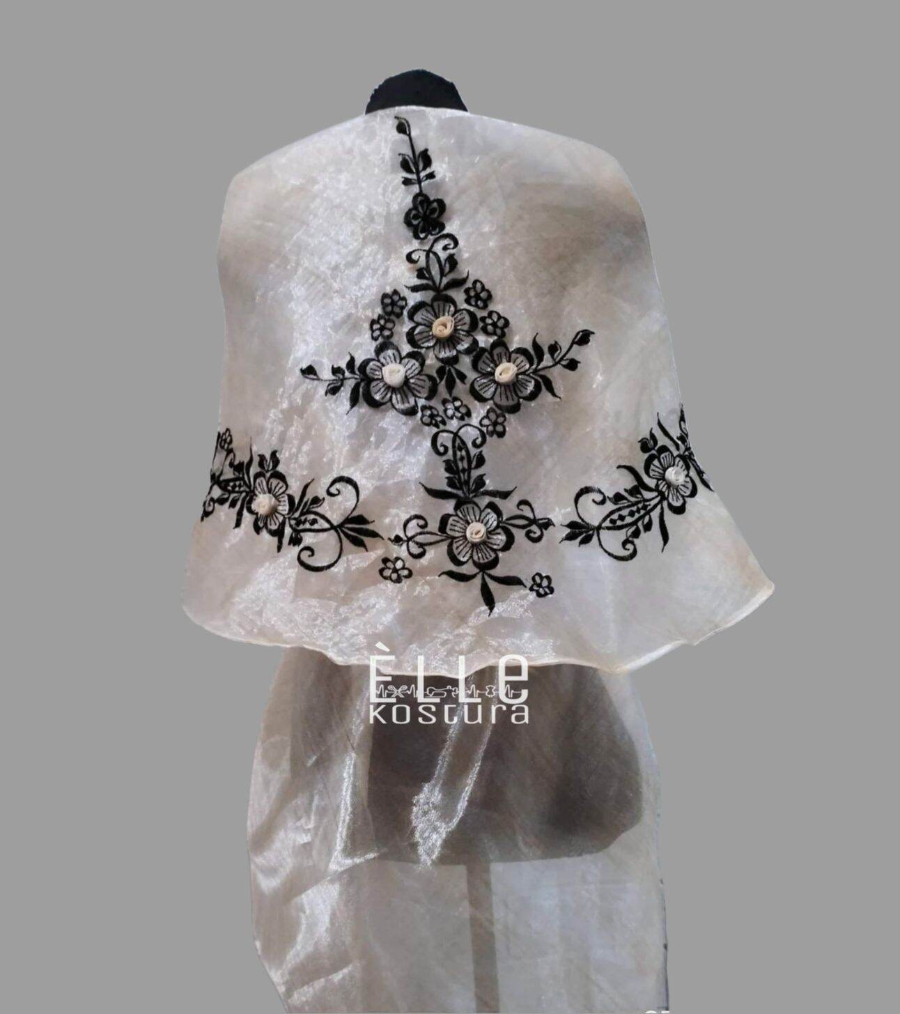 Panuelo/Alampay Filipiniana Worn Around | Lazada PH