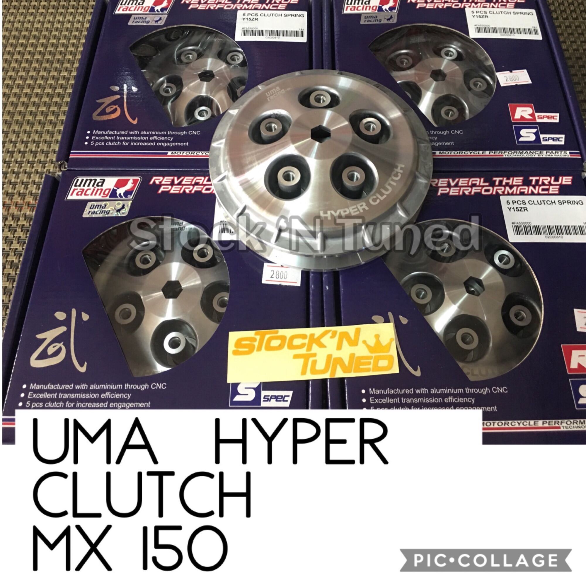 Uma slipper and hyper clutch with spring for sniper 150 | Lazada PH