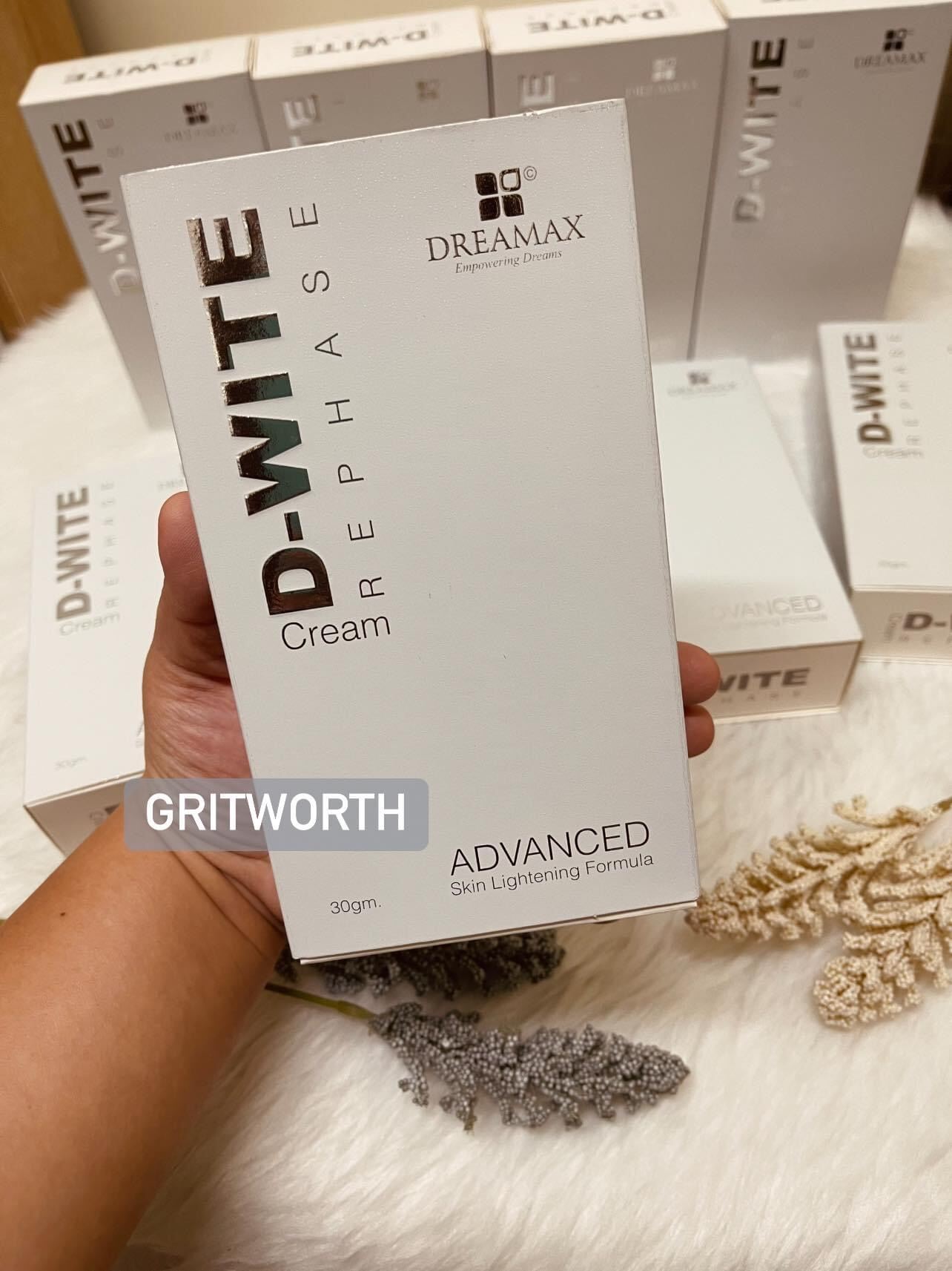 D-Wite Rephase Cream Advanced Skin Lightening Formula Whitening Cream ...