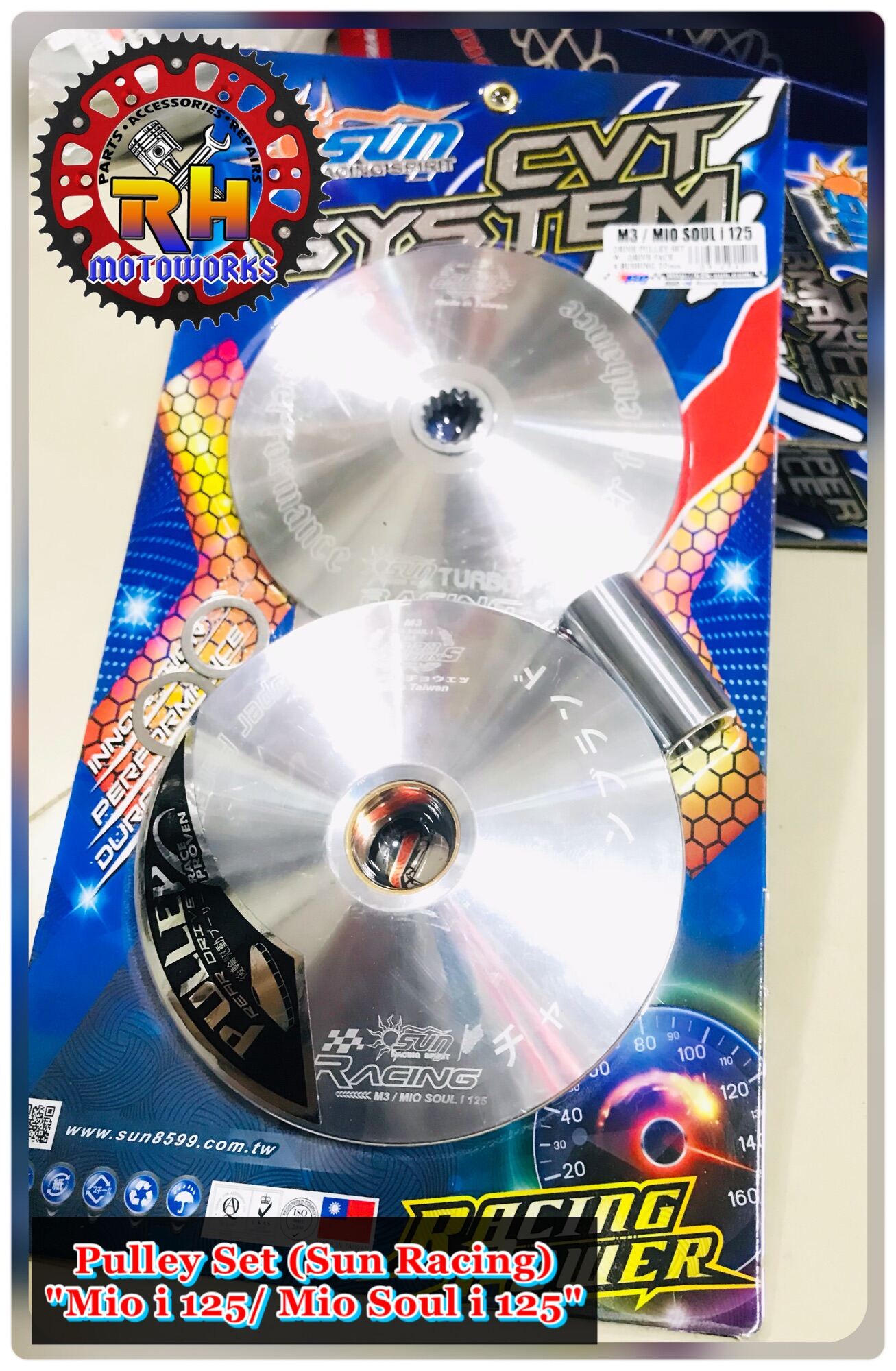 Sun Racing CVT Set for Mio i 125/ Mio Soul i 125 | Lazada PH