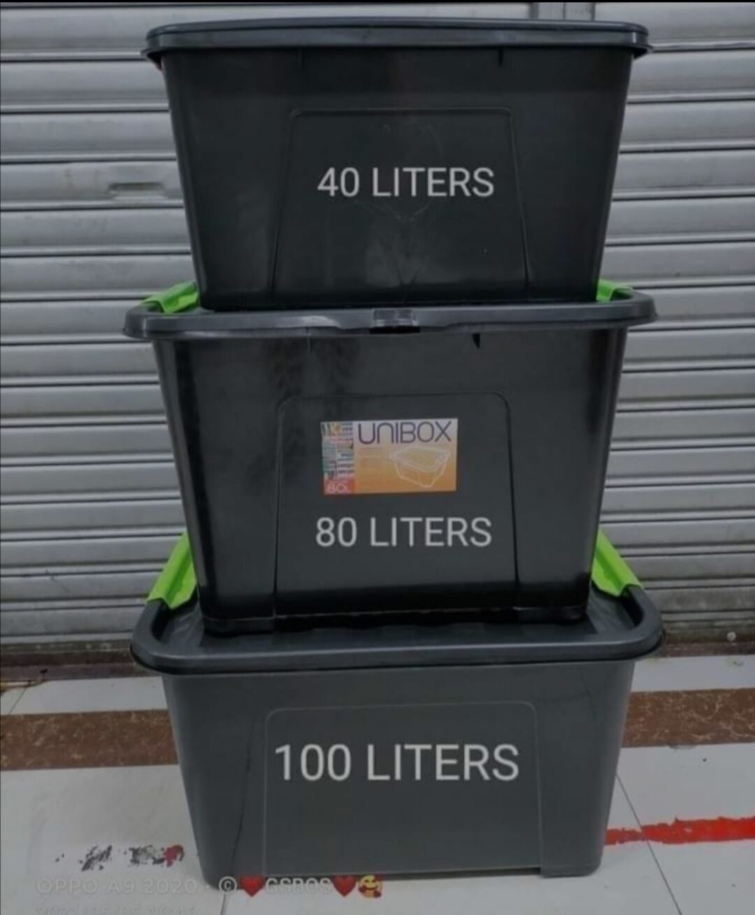 UNIBOX MULTIPURPOSE STORAGE BOX 40LITERS 80LITERS 100LITERS | Lazada PH