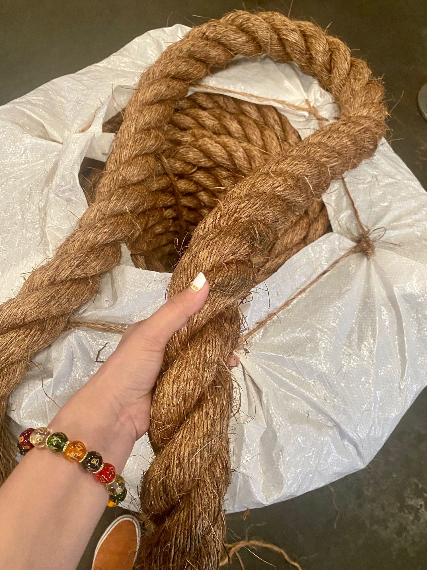 Abaca Rope( Hemp Rope)1 1/2”x1meter | Lazada PH