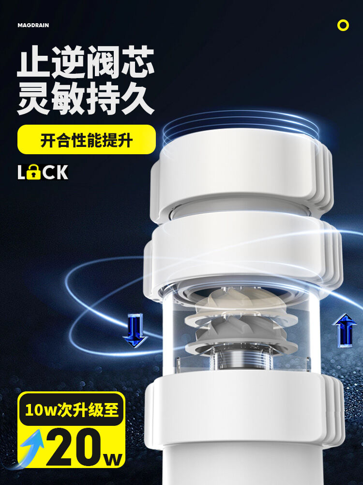 Kitchen Drain Check Valve Water Backflow Prevention Device Sink Water ...