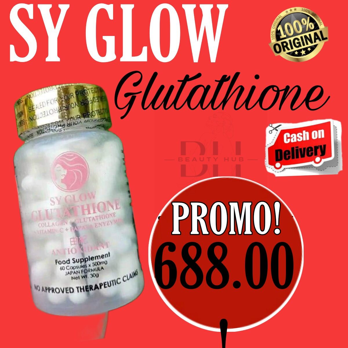 PROMO! SY GLOW GLUTATHIONE (Authentic Guaranteed) | Lazada PH