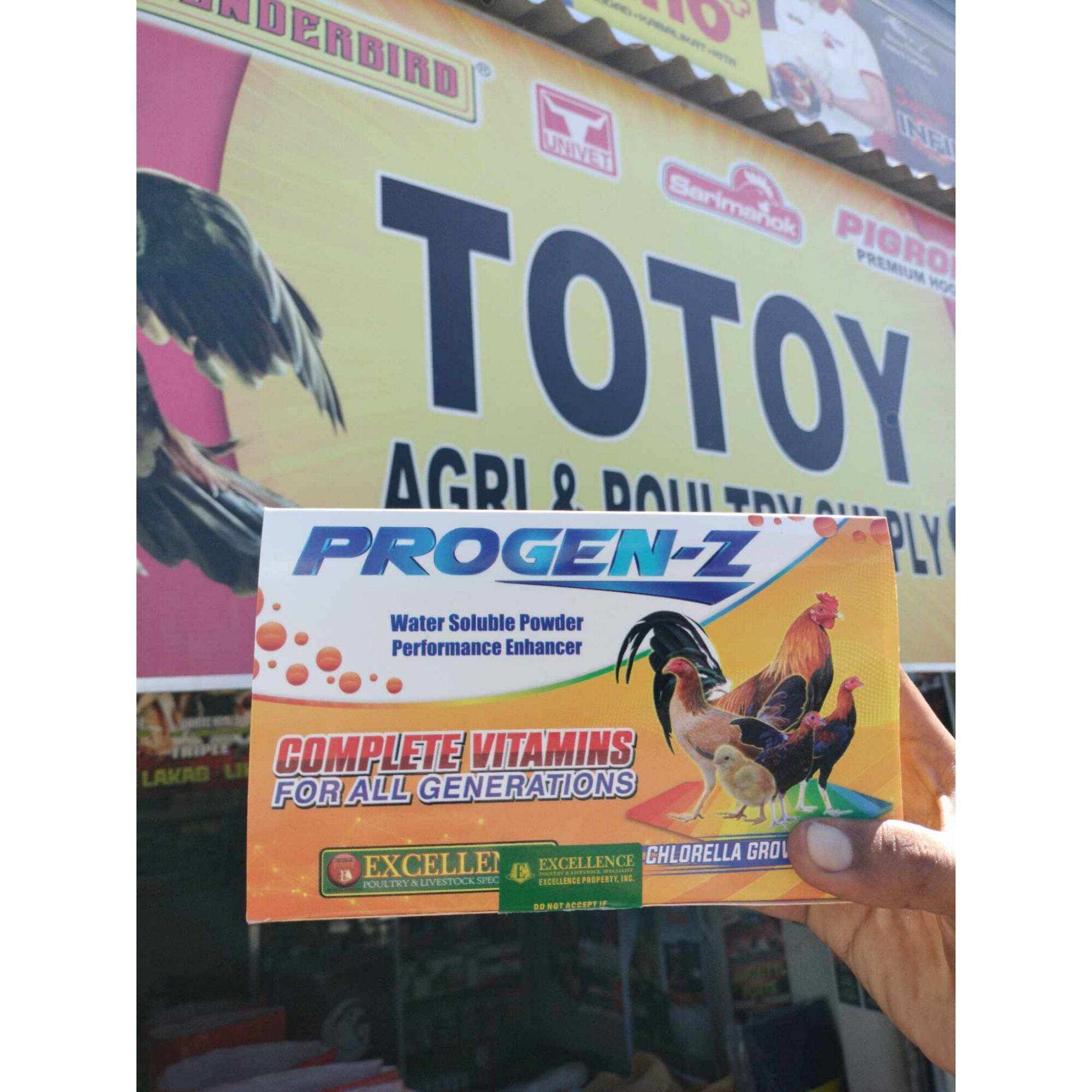 PROGEN-Z POWDER 20GRAMS MULTIVITAMINS FOR GAMEFOWL (1 SACHET) | Lazada PH