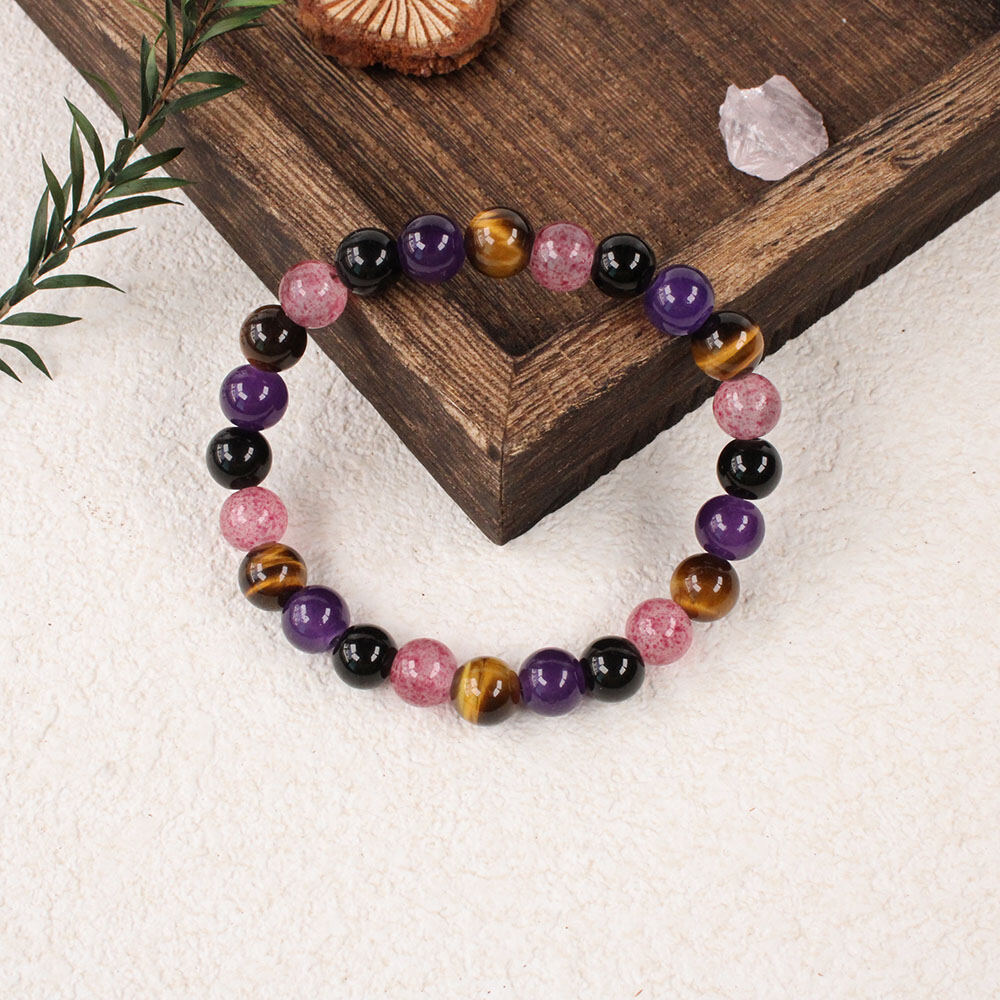 Calming Anti Anxiety Bracelet For women Relief Stress Healing Crystal ...