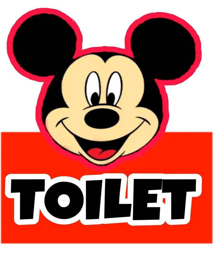 mickey and Minnie mouse signage wall decor | Lazada PH