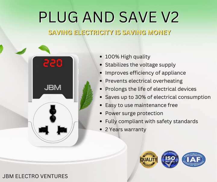 plug and save V2 WITH FREE SCALAR ENERGY SAVER STICKERS | Lazada PH