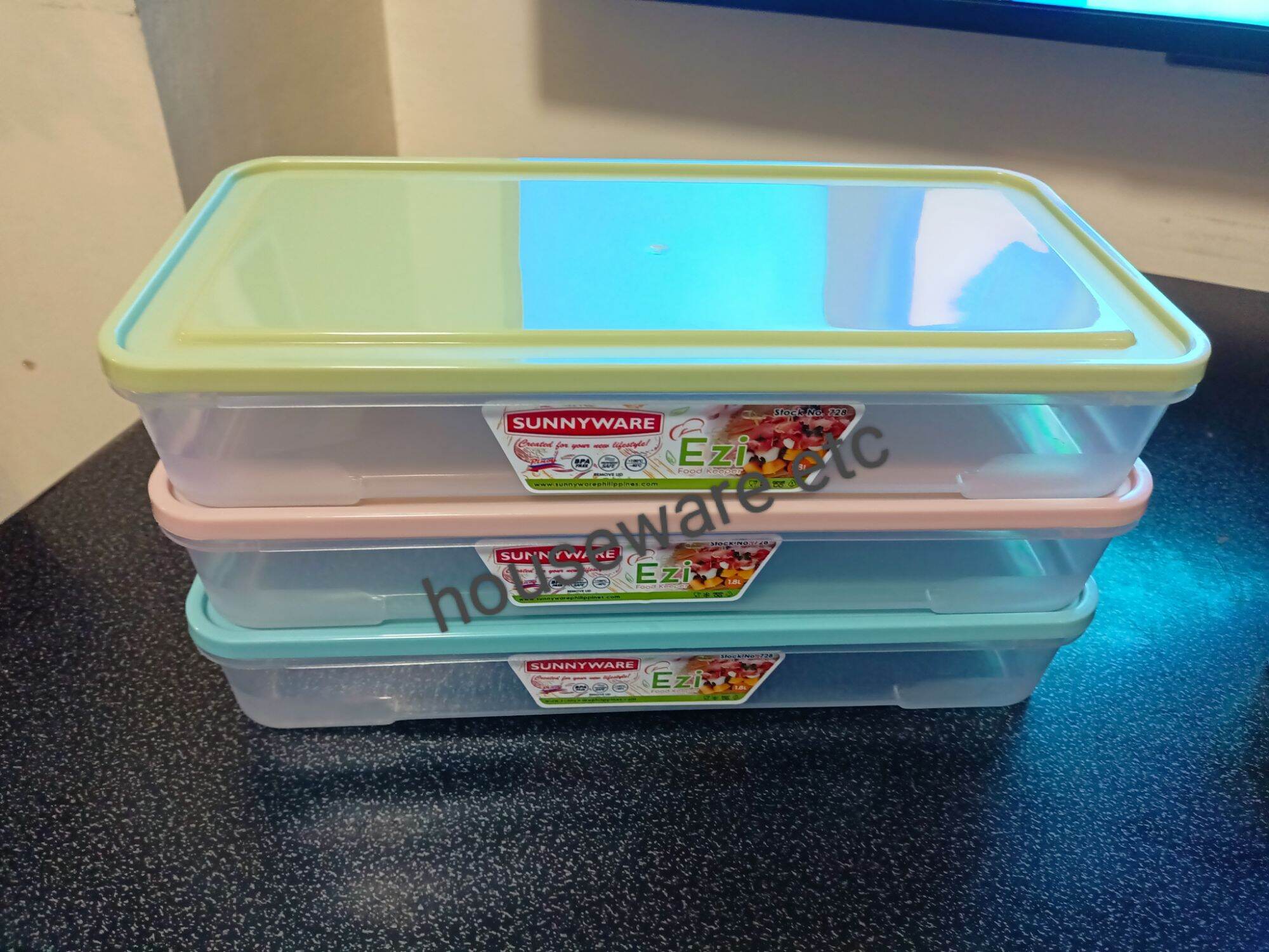 3PCS RECTANGULAR SUNNYWARE FOOD KEEPER | Lazada PH