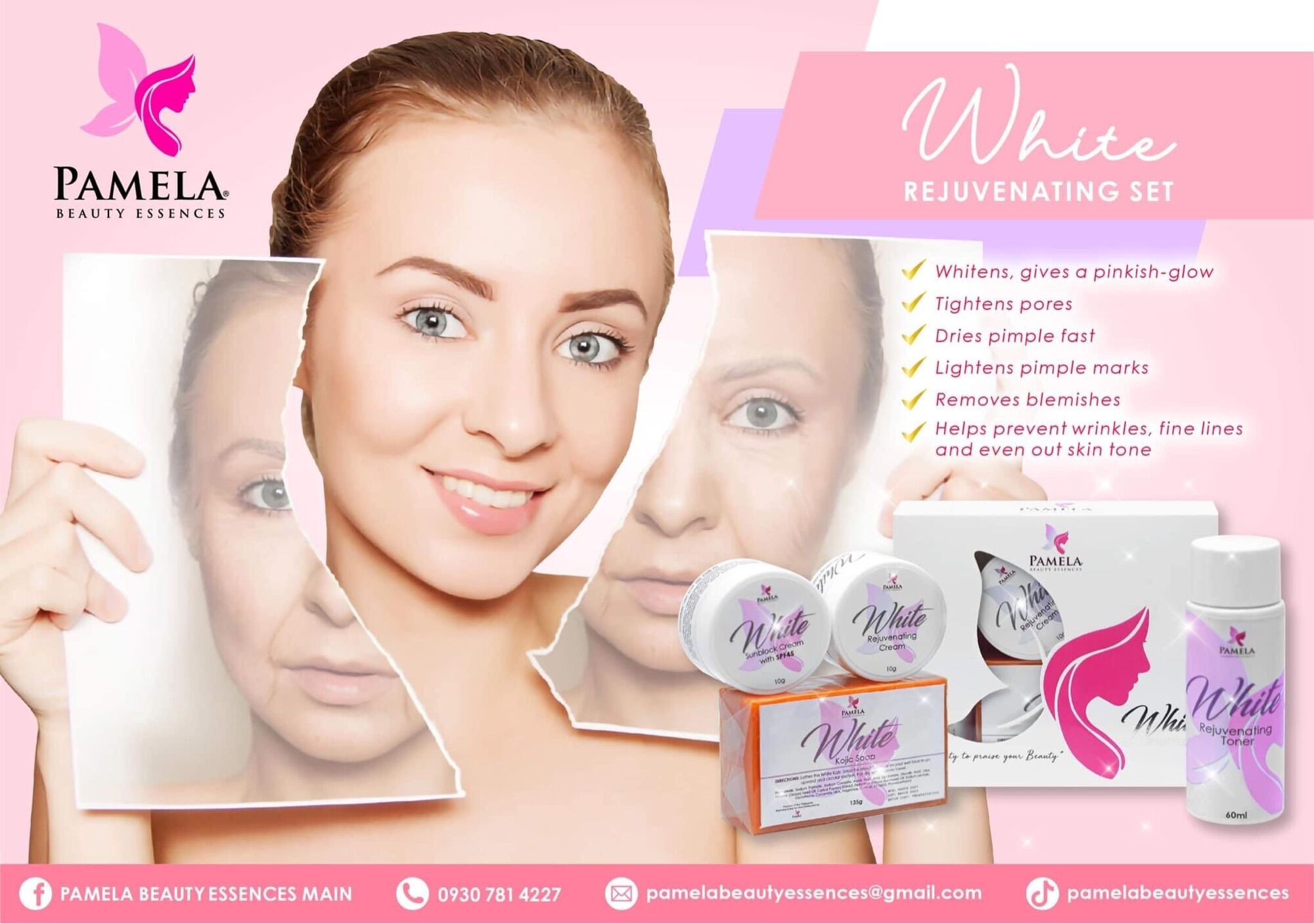 Pamela white rejuvenating set | Lazada PH