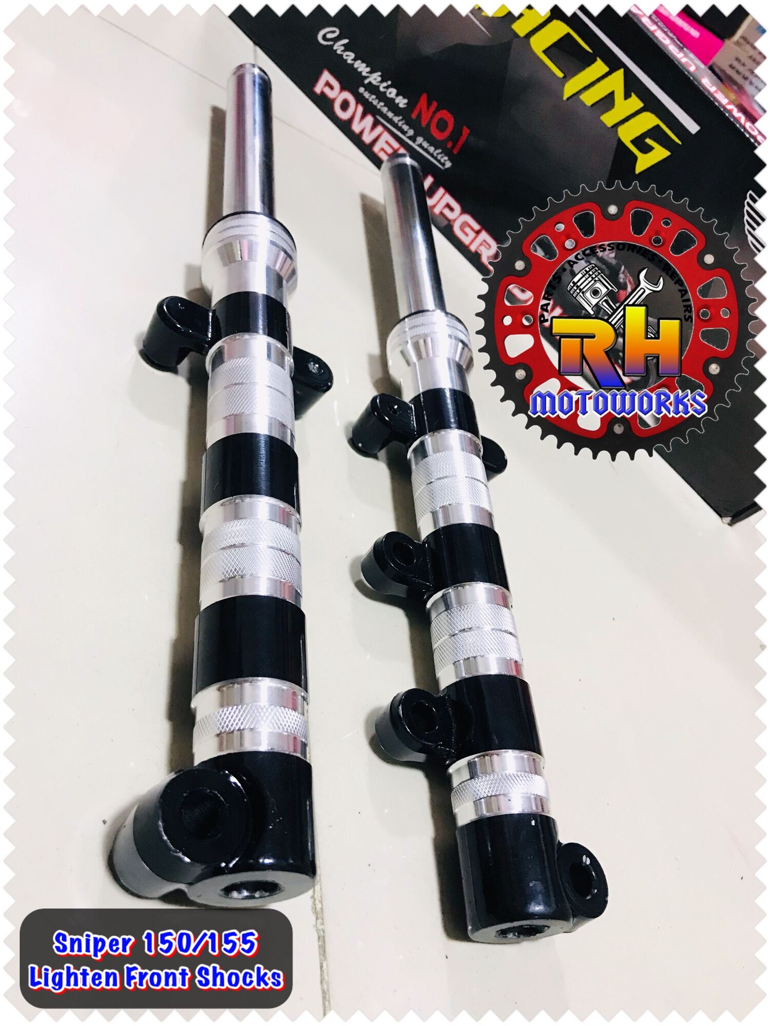 Sniper 150/155 Lighten Front Shocks | Lazada PH