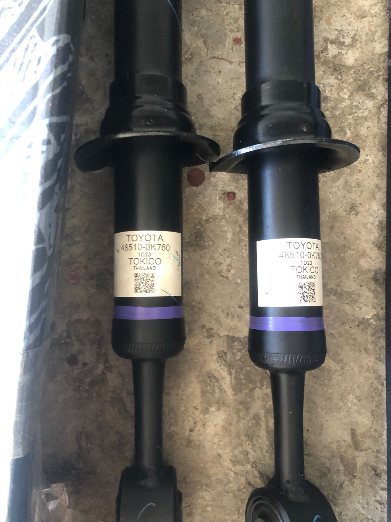 Toyota fortuner 2016-2021 original front shocks pair | Lazada PH