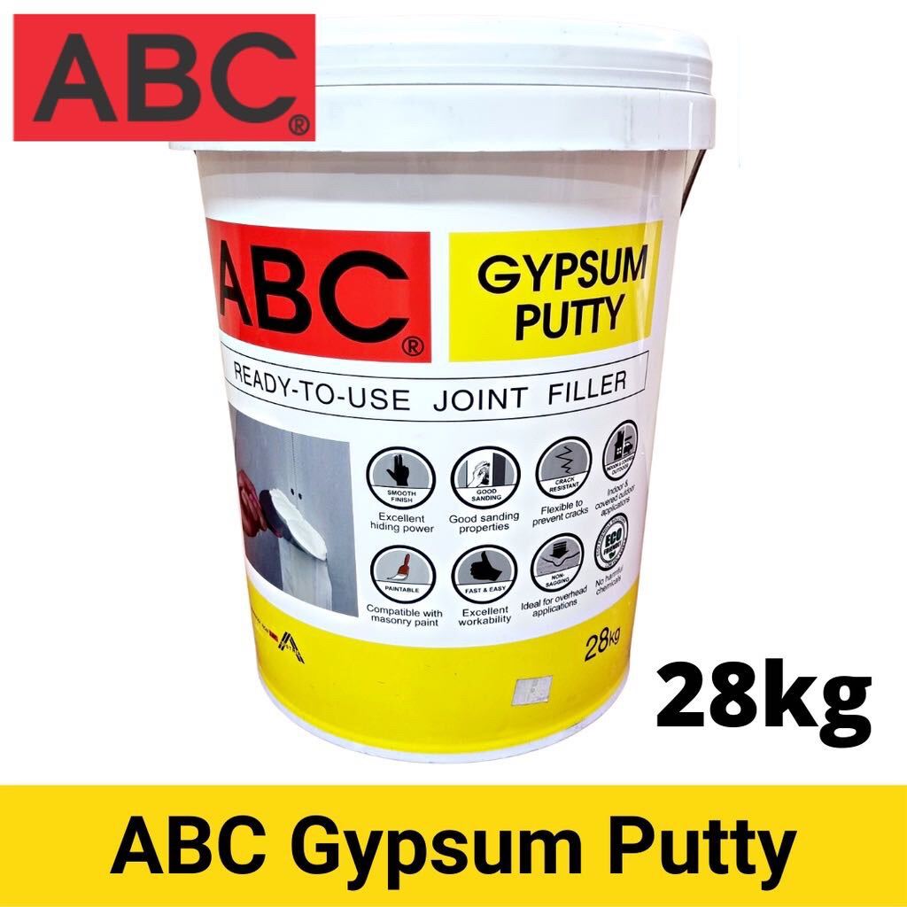 ABC Gypsum Putty 4L-5kg / 16L-28KG | Lazada PH