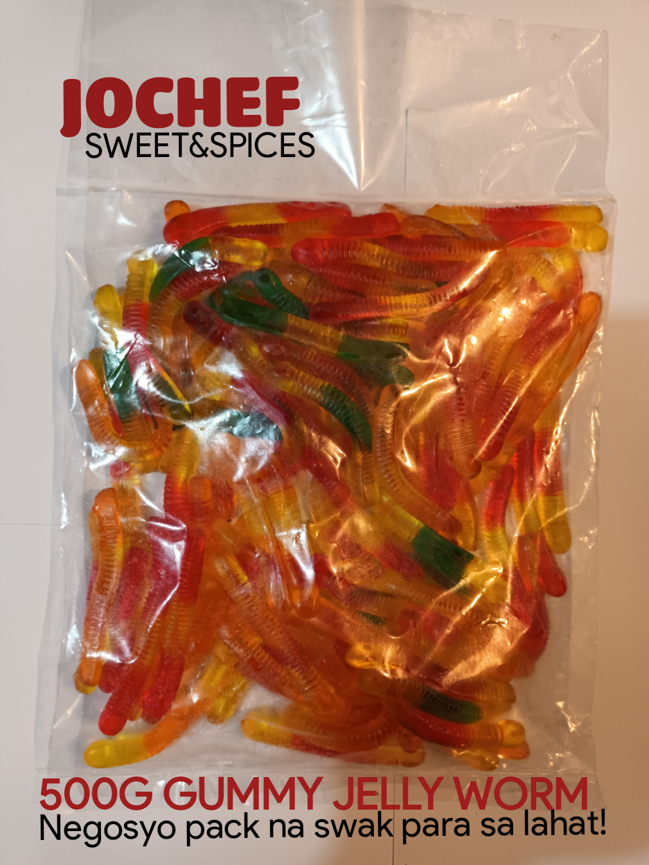 Gummy jelly worm Negosyo pack Gummy sweet candies and kutkutin direct ...