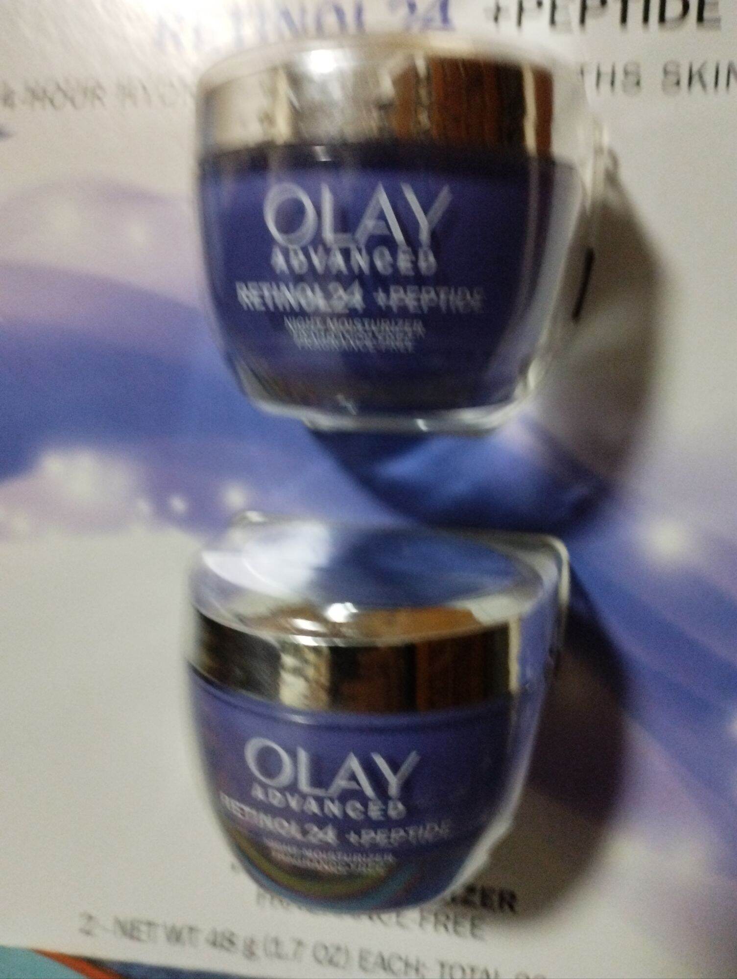 Olay Advanced Retinol 24 + Peptide, with Hydrating Hyaluronic Complex ...