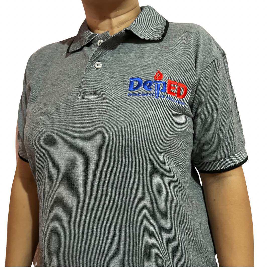 Birdseye Embroidered Deped Poloshirt | Lazada PH