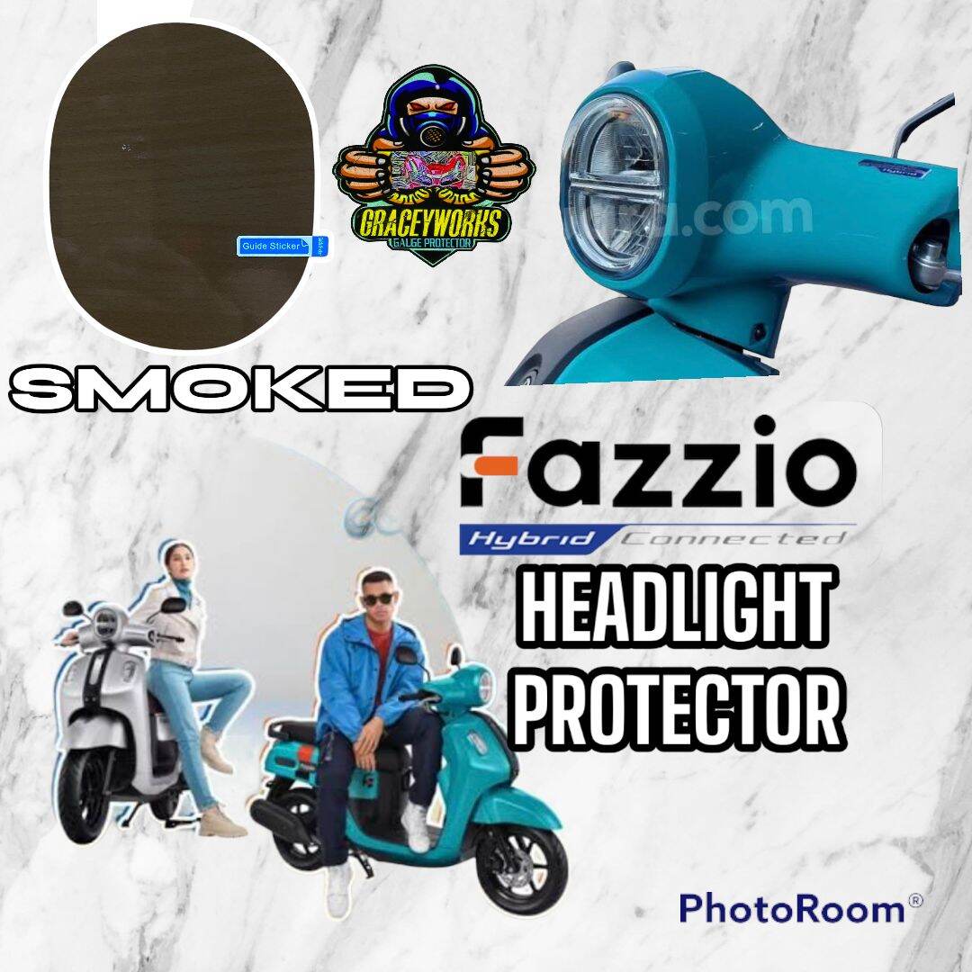 YAMAHA FAZZIO HEADLIGHT FILM PROTECTOR | Lazada PH