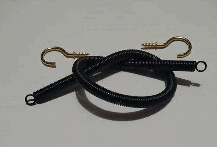 DOOR SPRING with free hook. spring ng pinto.. makapal heavy duty ...